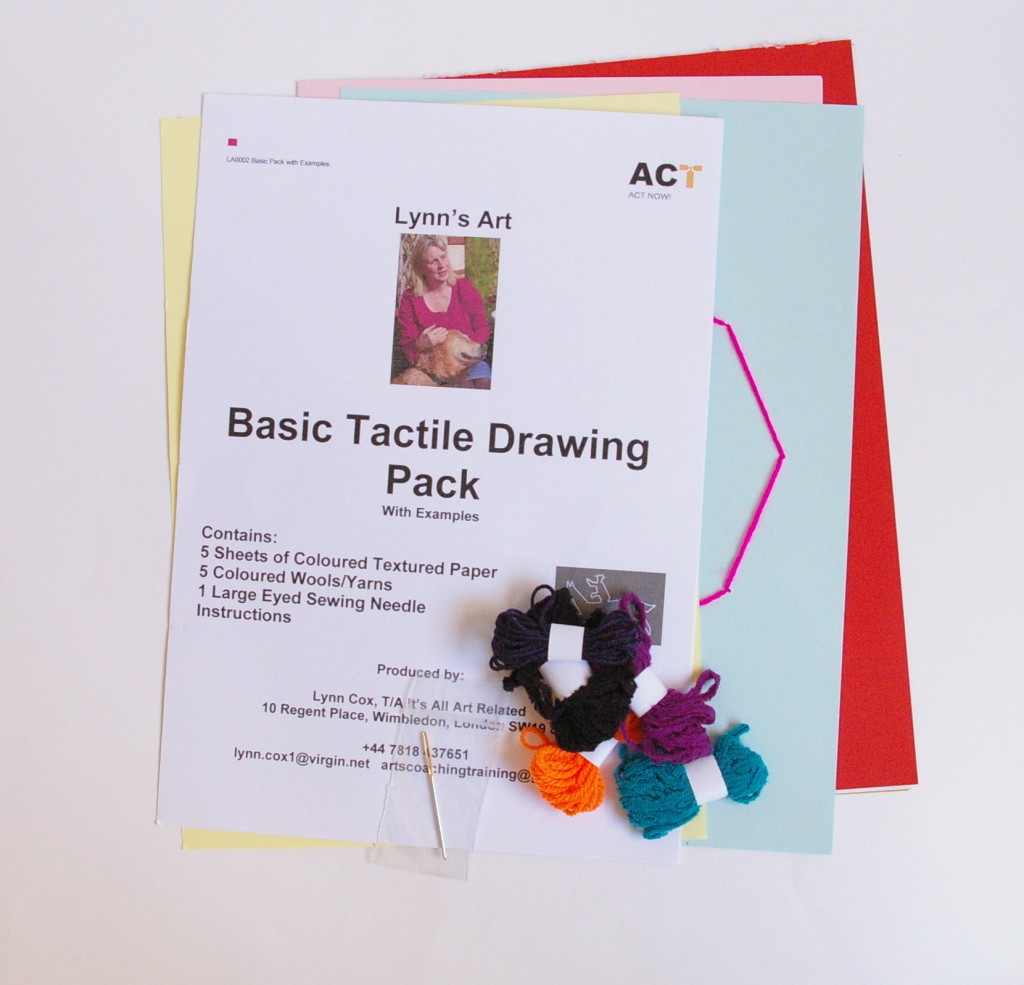 Tactile Drawing Pack Basic with Examples – Arts Coaching Training