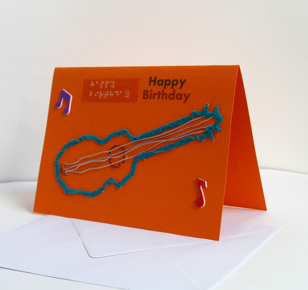 Birthday Guitar/Music Greetings Card – Arts Coaching Training