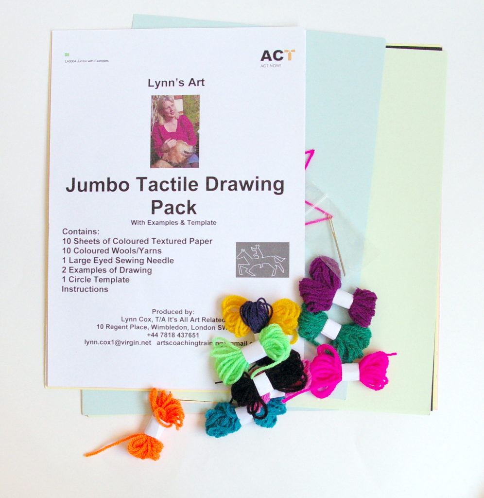 Tactile Drawing Pack Jumbo with Examples – Arts Coaching Training